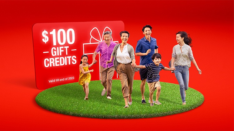 Gift Credits | Rewards | Great Eastern Singapore